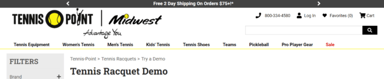 Tennis Racket Demo Programs in 2023